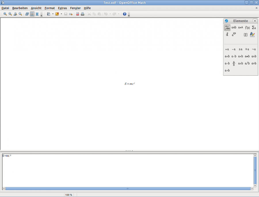 Apache OpenOffice Math 4.1 – Marco PETER