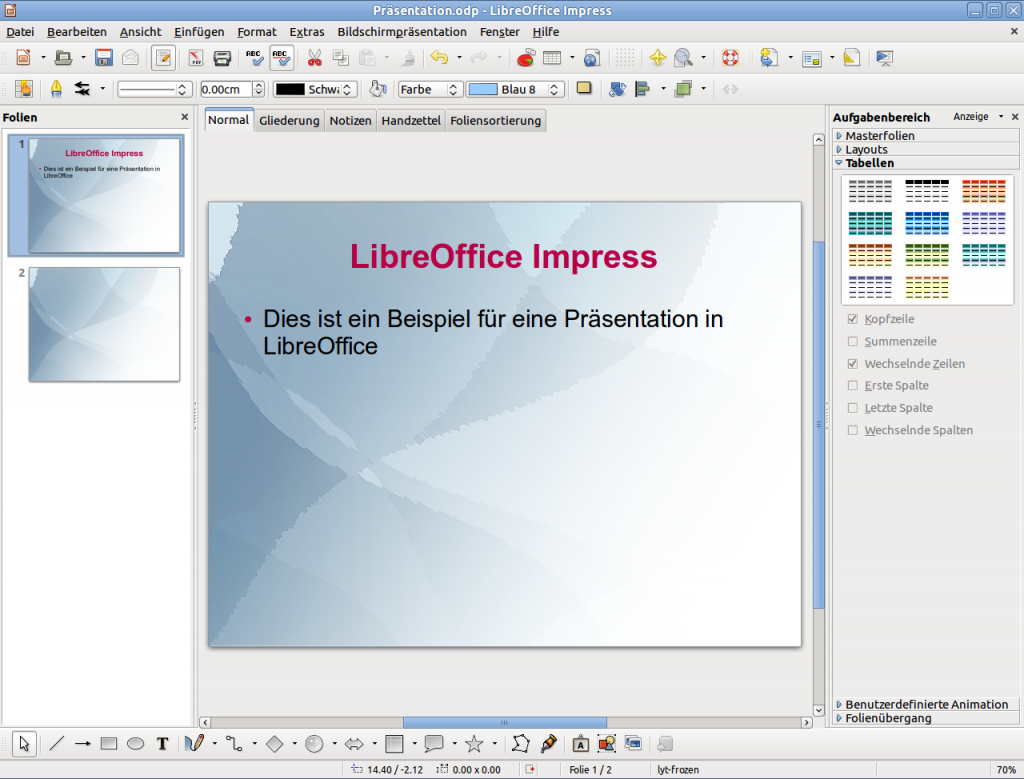 Libreoffice Impress